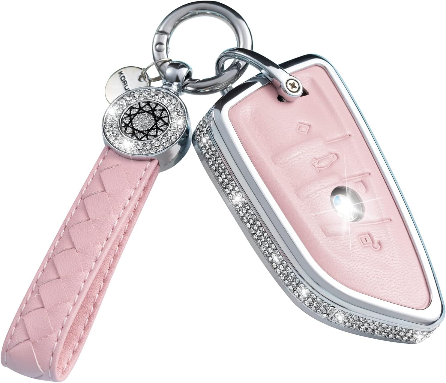 Amazon.com: Aoocar Heavy Metal Key Fob Cover, Compatible with BMW 2023 ...