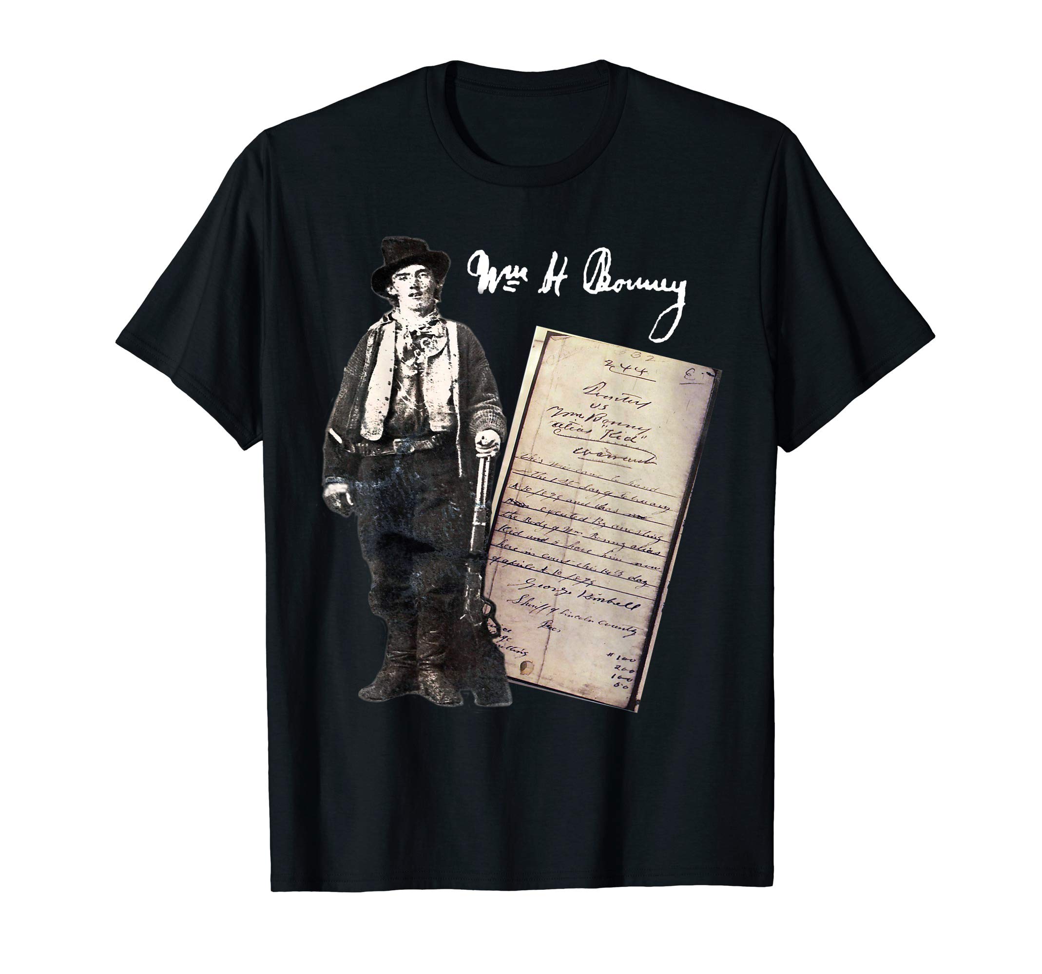 Amazon.com: Billy Kid William Bonney Original Signature Arrest Warrant ...