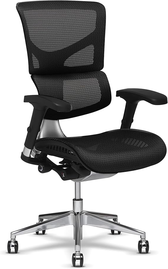 Amazon.com: X-Chair X2 Executive Task Chair, Black K-Sport Mesh ...