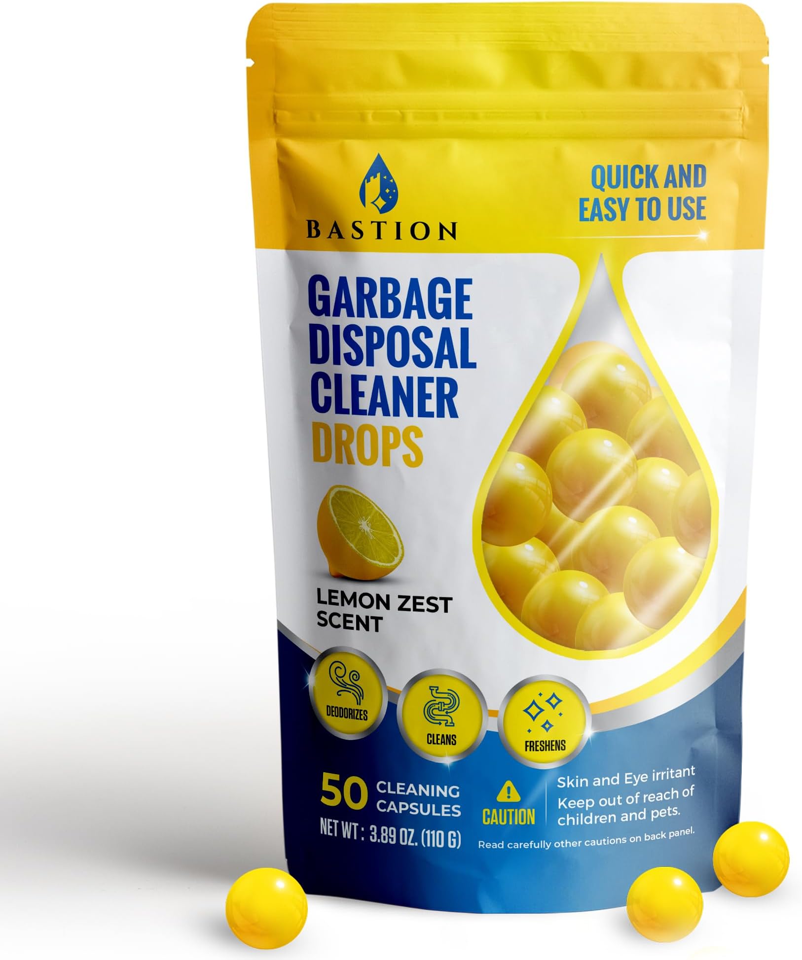 Amazon.com: Garbage Disposal Cleaner and Deodorizer Drops- [[50-Count ...