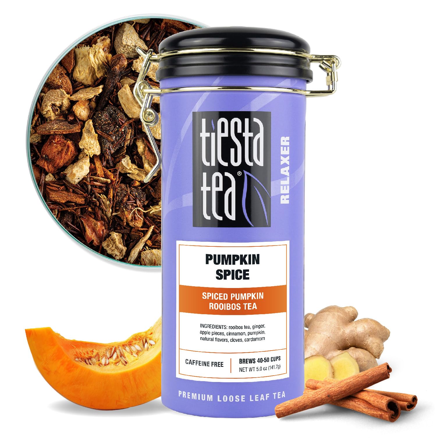 Amazon.com : Tiesta Tea - Pumpkin Spice Rooibos Tea | Premium Loose ...