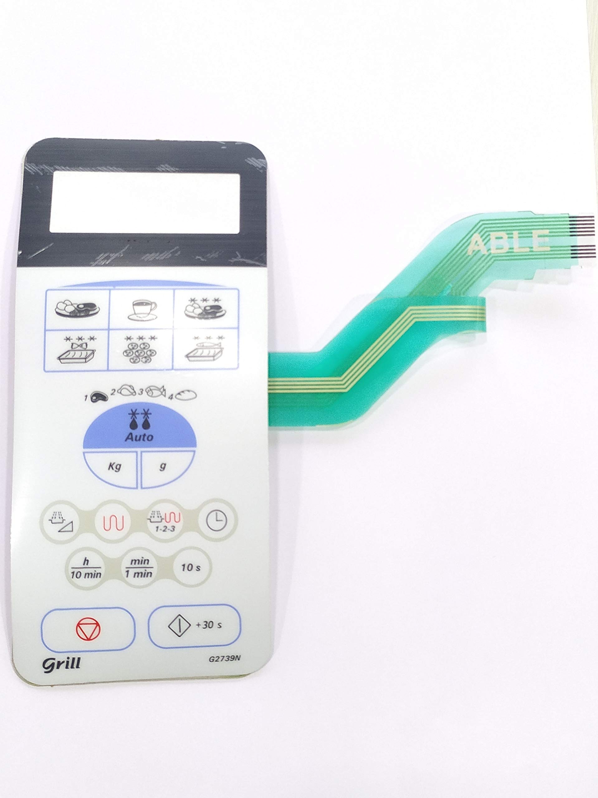 ABLE G2739N Microwave Oven Membrane Keypad (White) : Amazon.in: Home ...