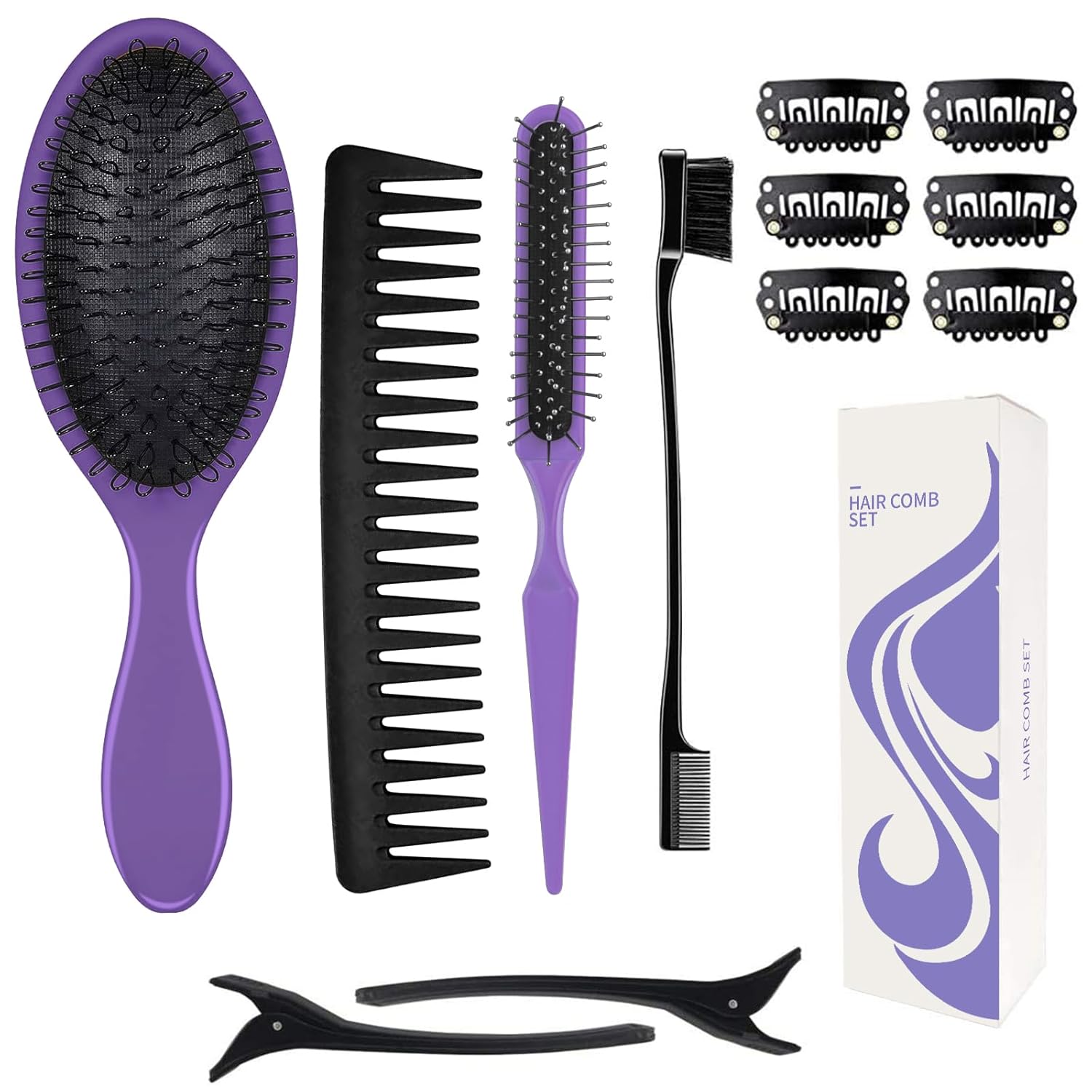 Amazon.com : 12pcs SOFYE Professional Wig Styling Tool Set - Loop ...