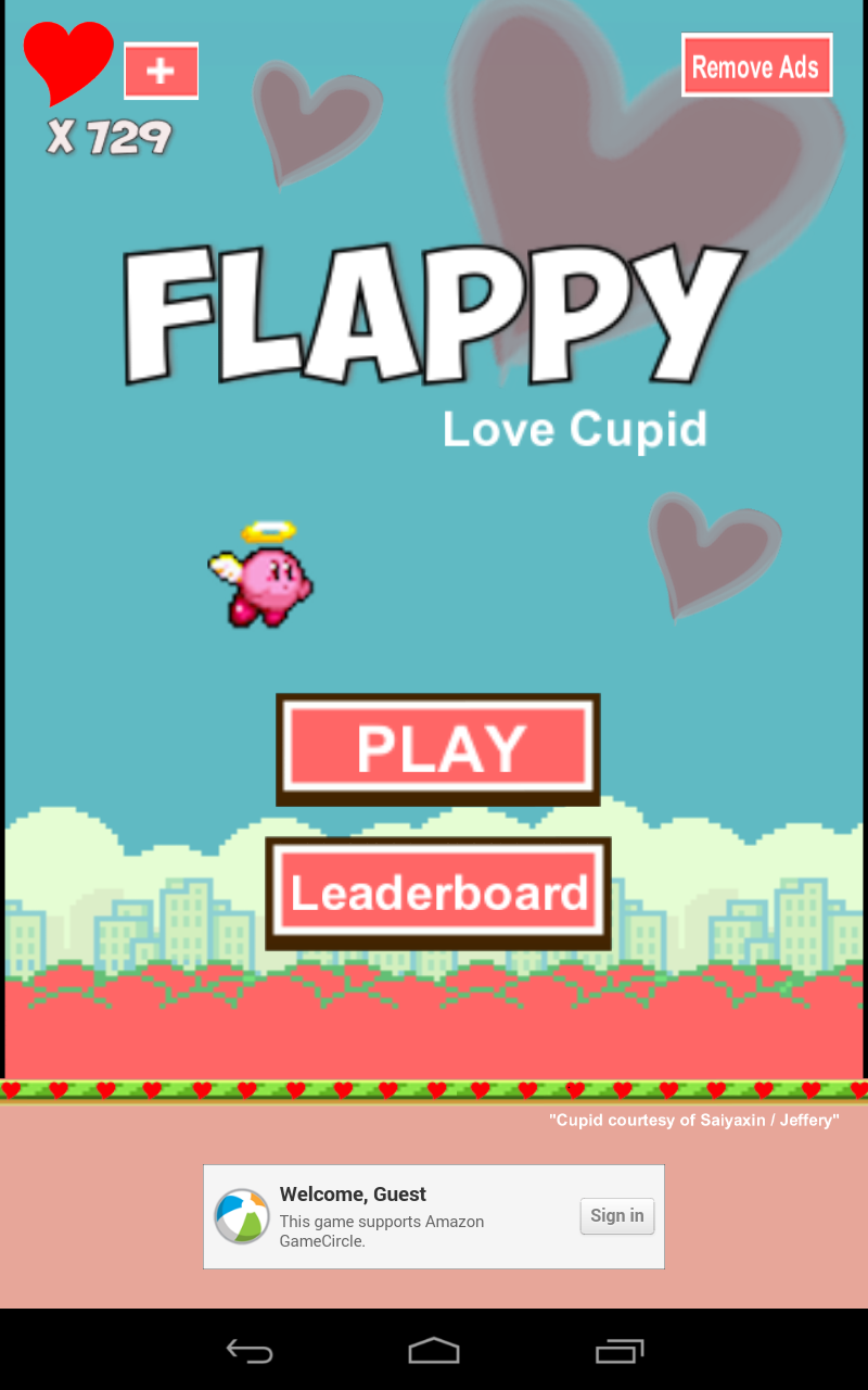 Flappy Love Cupid - App on Amazon Appstore