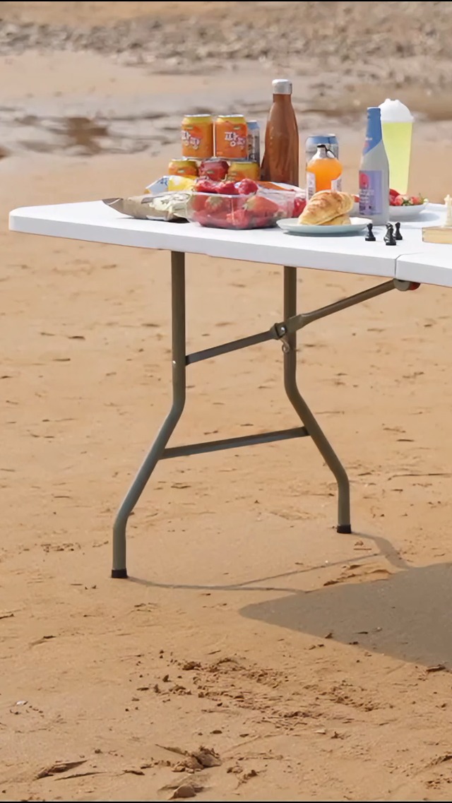 Watch Bblife 6FT Folding Tables Heavy Duty Folding Table on Amazon Live