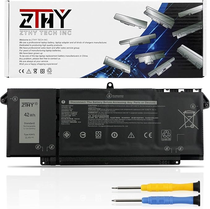 Amazon.com: 9JM71 Laptop Battery 42Wh - Replacement for Dell Latitude ...