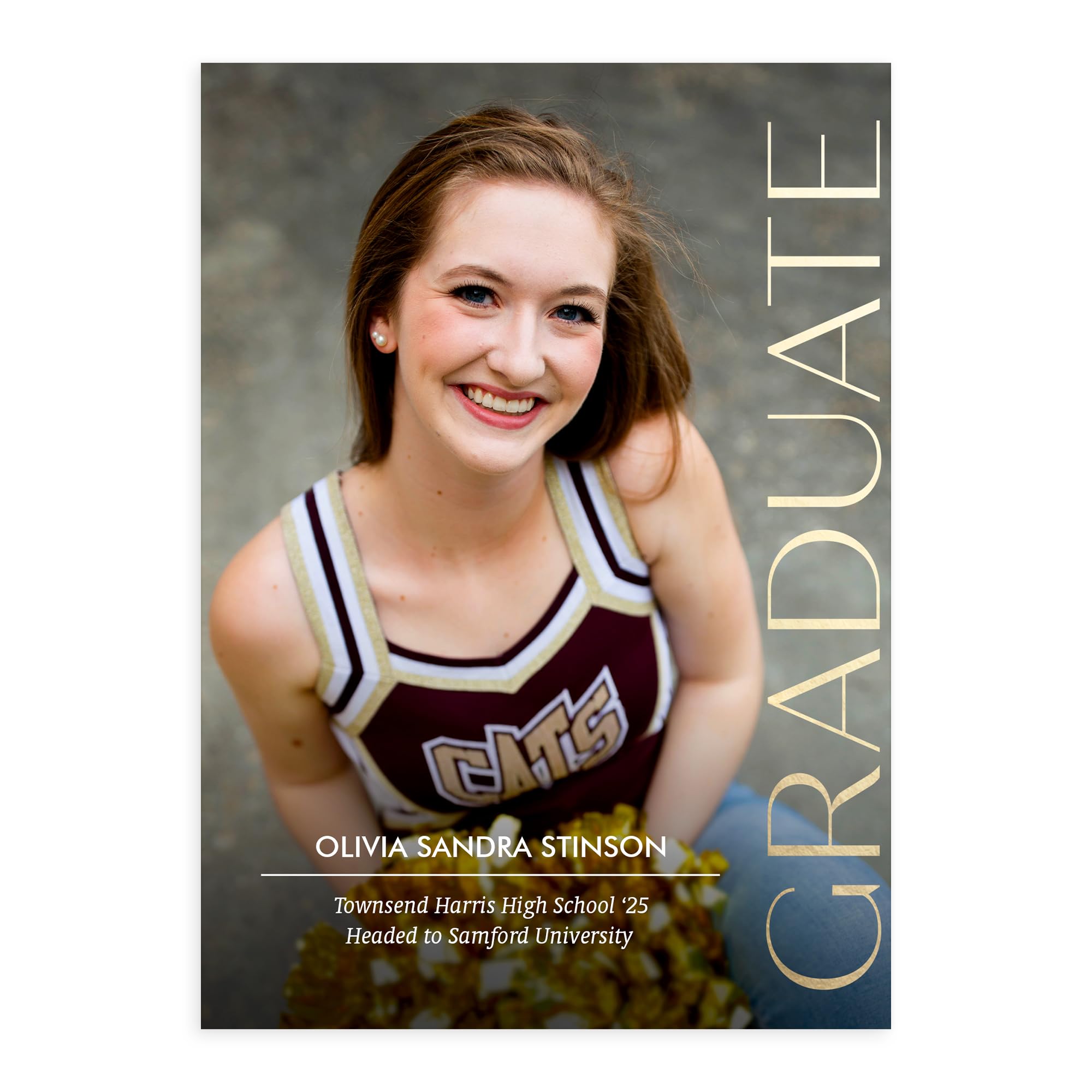 Amazon.com : Let's Make Memories Personalized Graduation Announcements ...