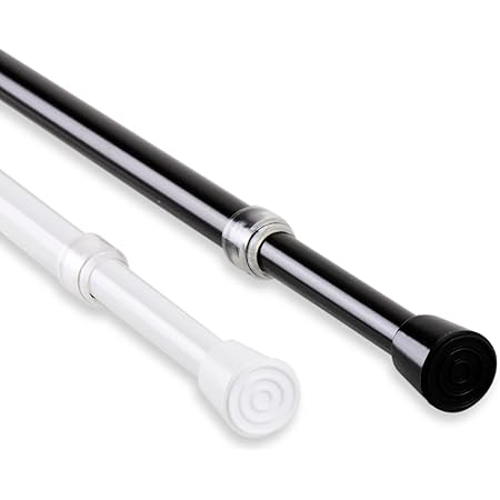 Amazon.com: Rod Desyne SPT-R-28-1 7/16" Round Spring Tension Rod 28"-48 ...