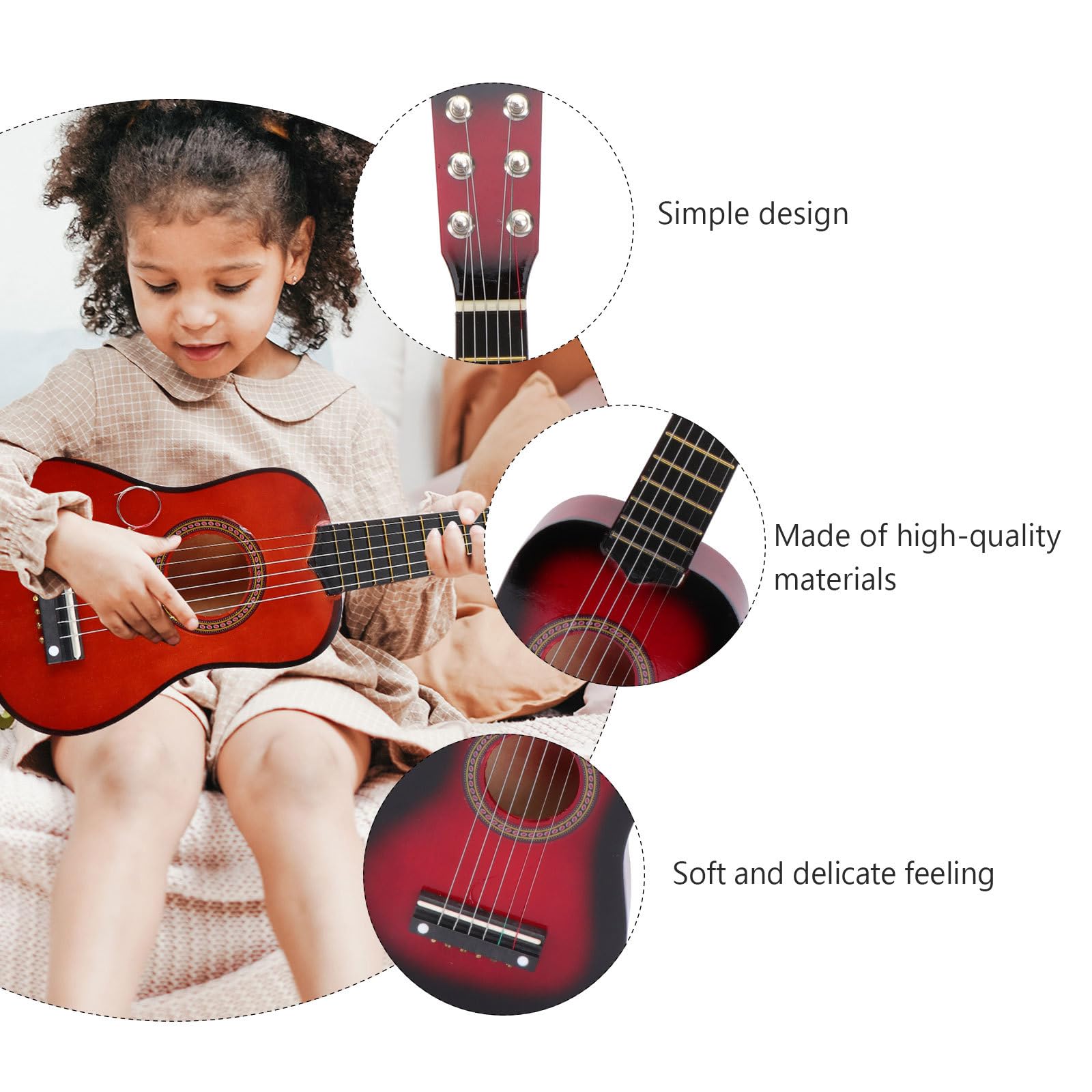 Snapklik.com : 21 Inch Acoustic Guitar, Classical Acoustic Guitar ...