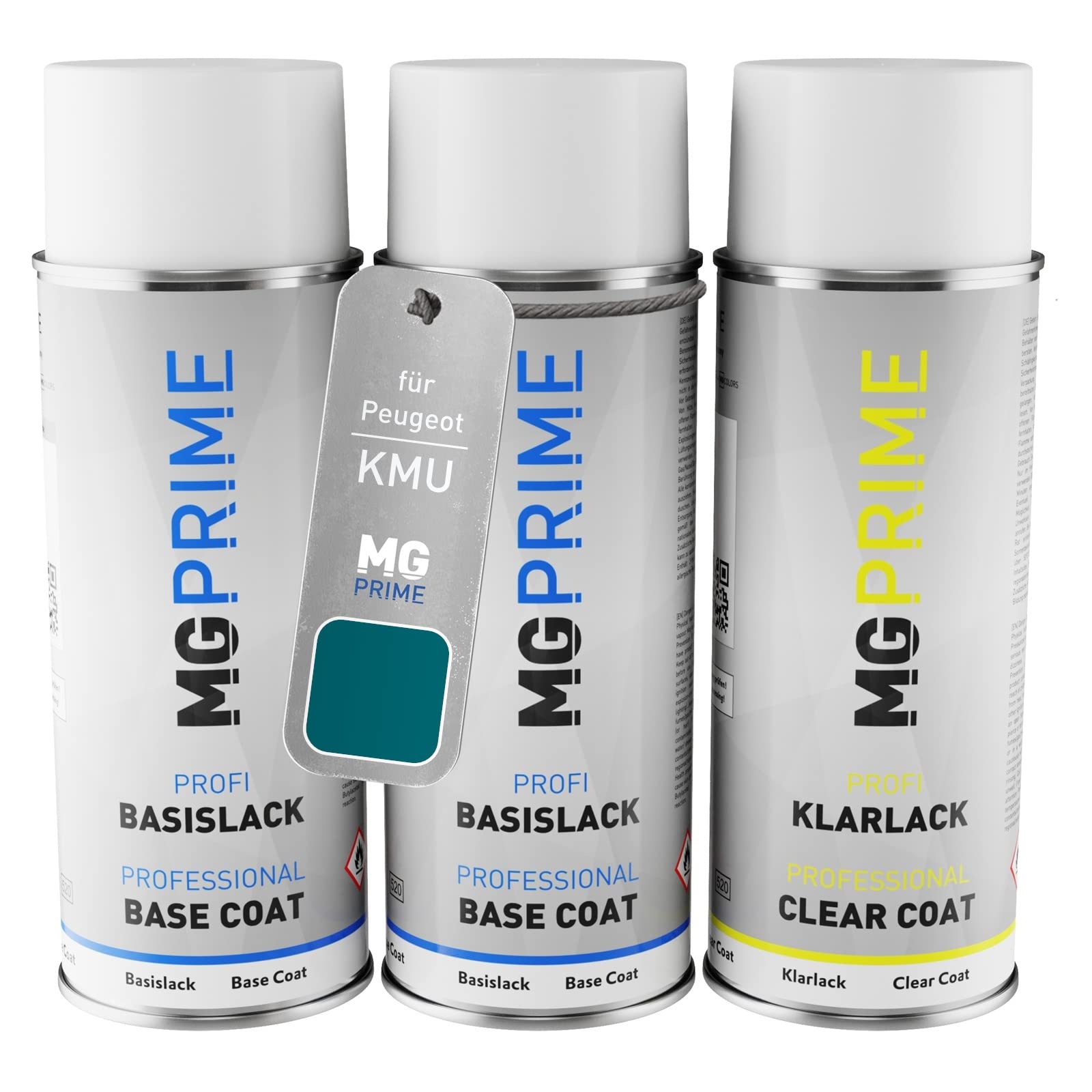 Kit Peinture Voiture TRISTARcolor - Bleu Neysha Nacré Pour Peugeot KMU ...