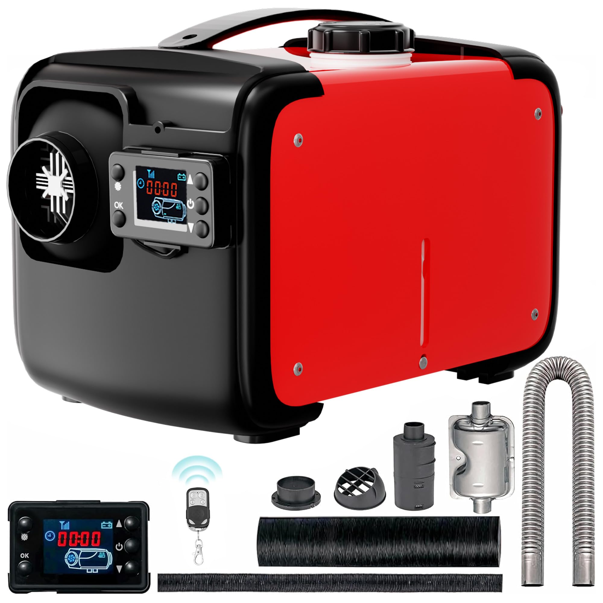 Amazon.com: 8KW Diesel Heater,All-in-One Diesel Air Heater, Portable ...