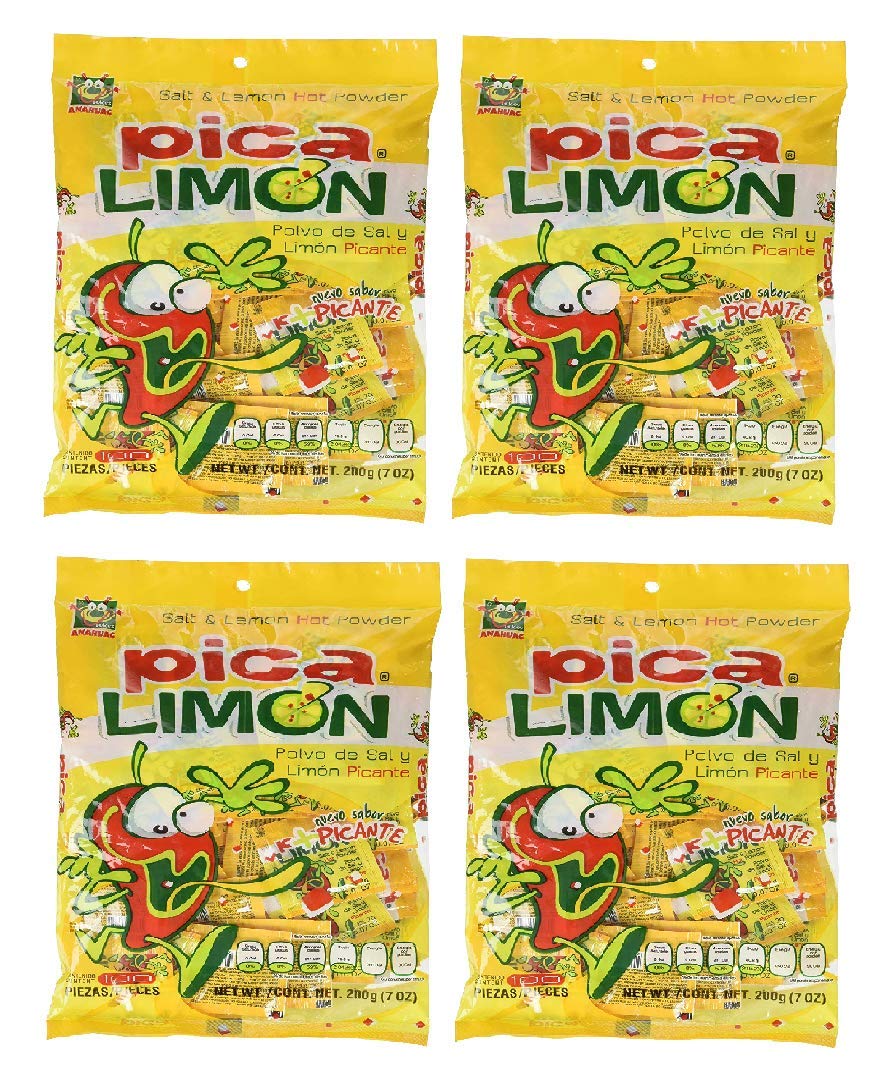 Snapklik.com : ANAHUAC Pica Limon Polvo De Sal Y Limon Picante 4 PACK ...