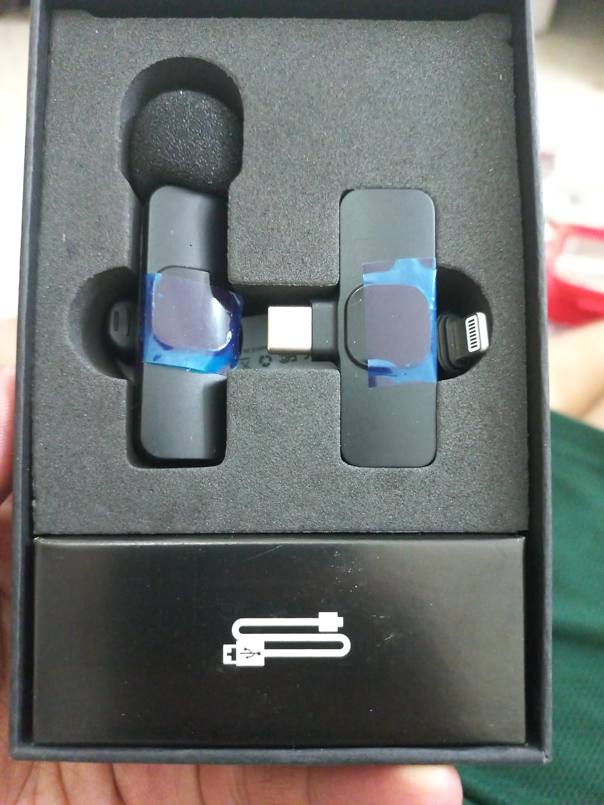 Nik case K8 Wireless Collar Omnidirectional Mic Iphone/Ipad & Type C ...