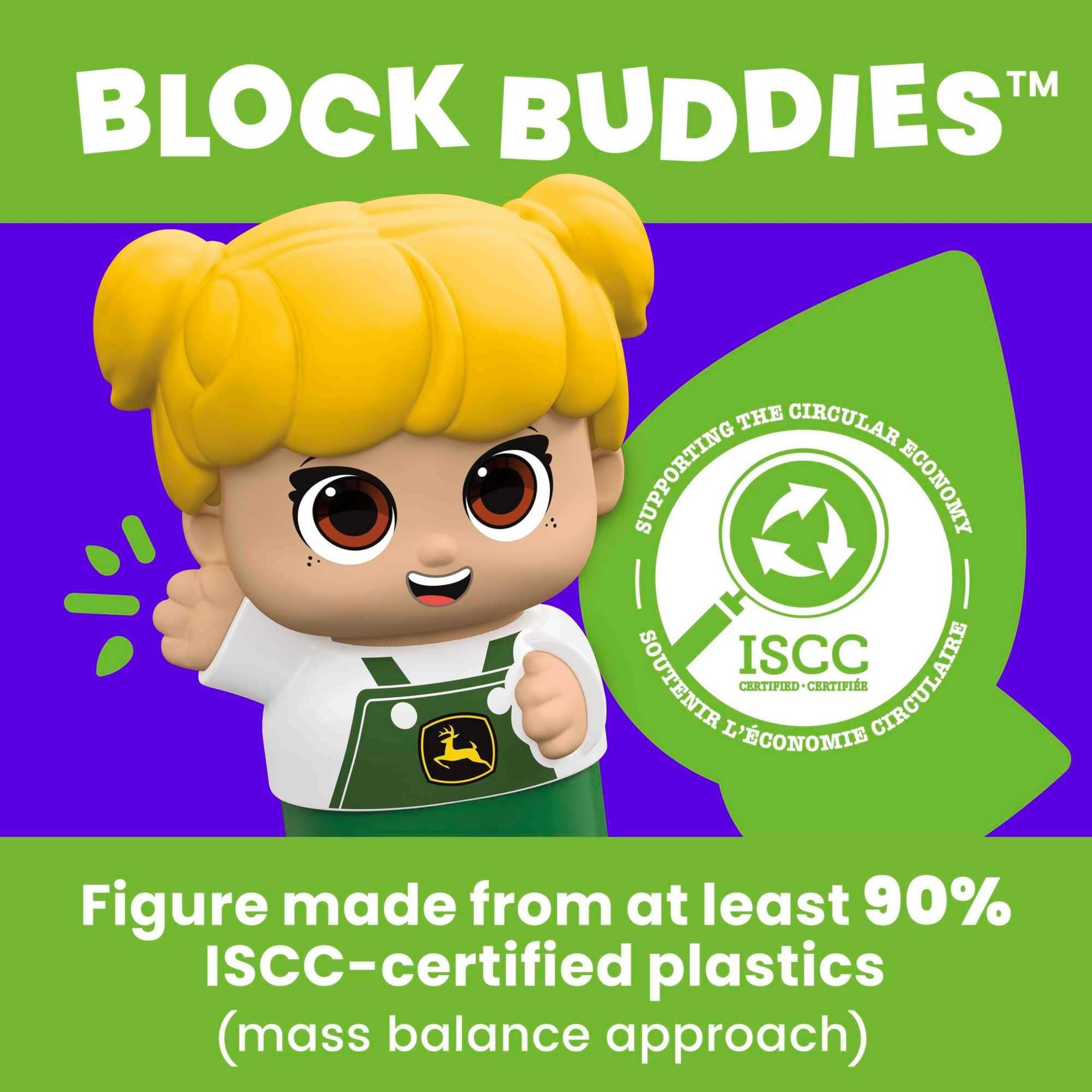 Snapklik.com : MEGA BLOKS John Deere Toddler Building Blocks Toy Set ...