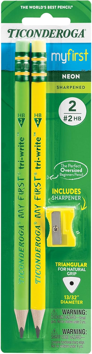 Ticonderoga Tri-Write Pencils, Neon, 12 Count Nepal | Ubuy