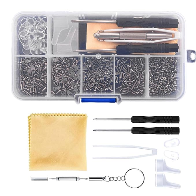Serplex® 528Pcs Sunglass Glasses Spectacles Repair Tool Kit Set ...