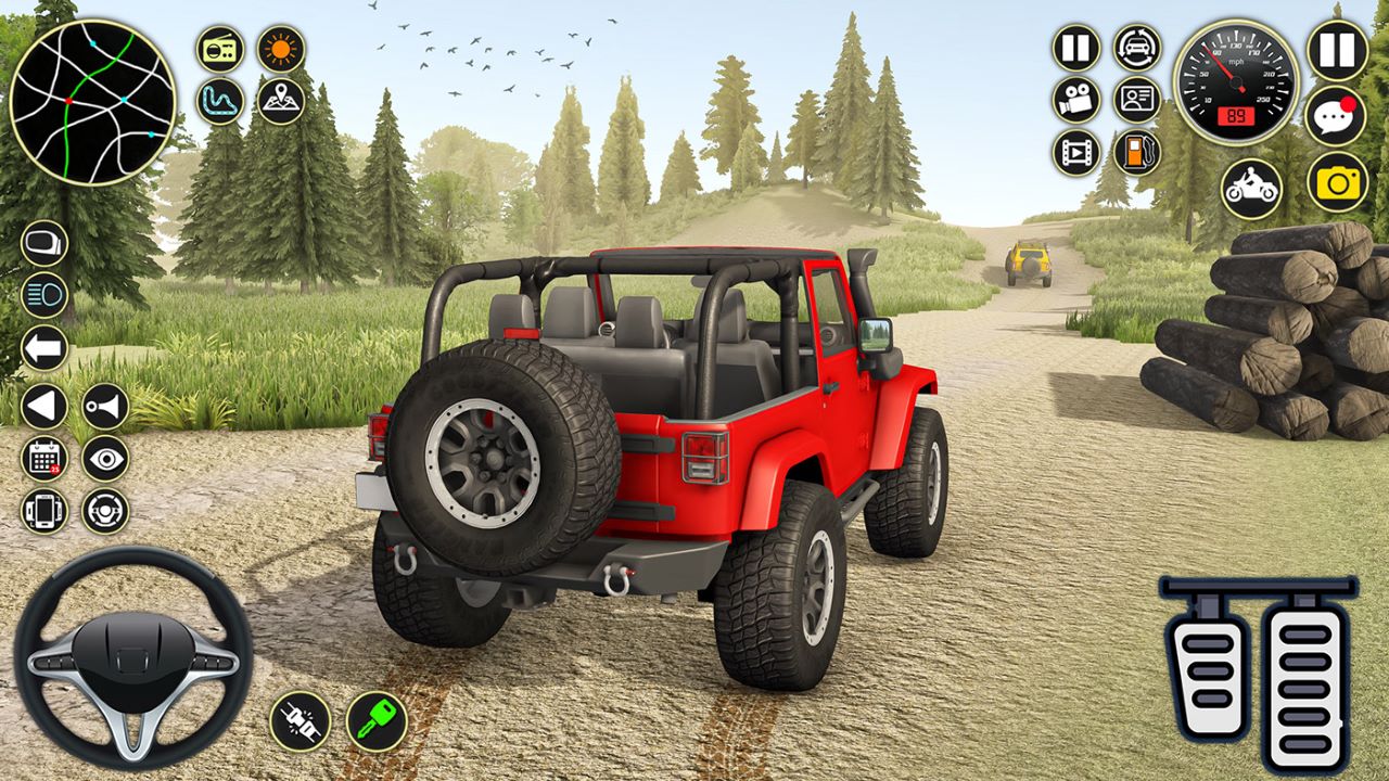 Offroad 4x4 Jeep Driving Simulator Game 3D: SUV Jeep Driving And Parking 2024-Amazonアプリストアのアプリ