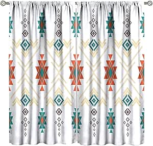 Amazon.com: BenYaSong Aztec Decor Window Curtains, Boho Southwestern ...