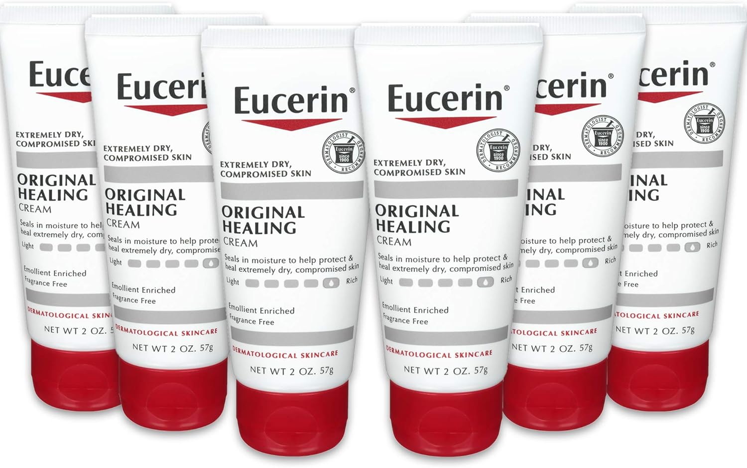 Eucerin Original Healing Cream - Fragrance Free, Rich Lotion for ...