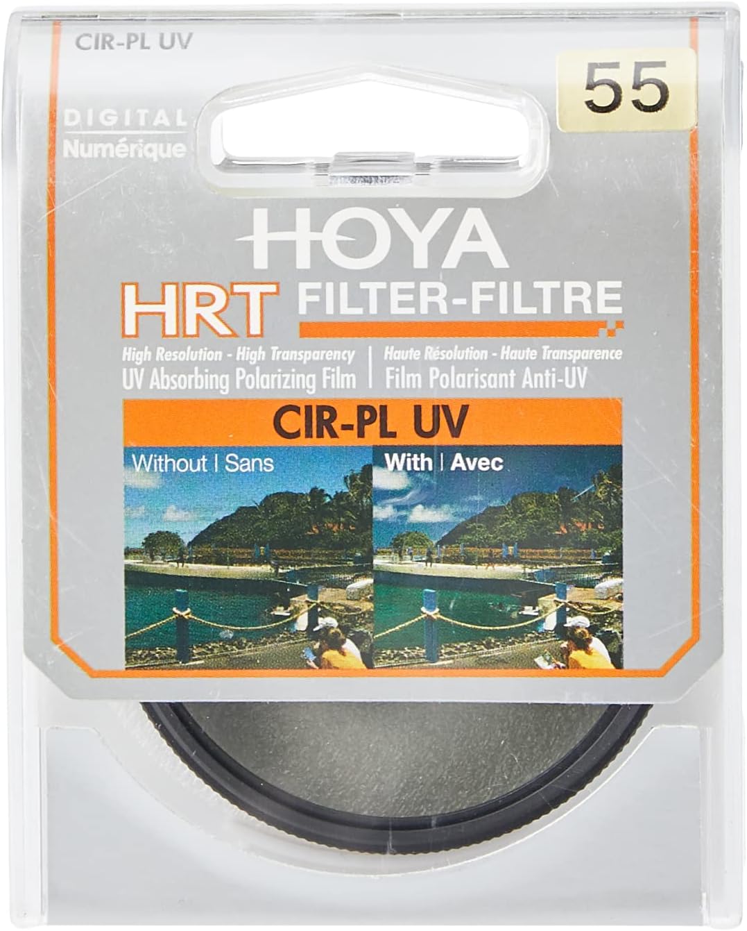 Amazon.com : Hoya 55mm Warm Circular Polarizer Glass Filter : Camera ...