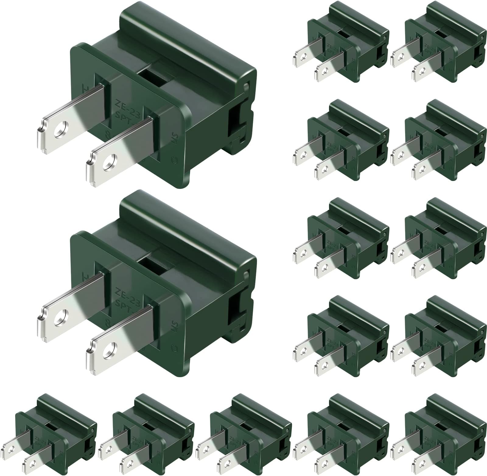 SPT-2 Christmas Light Slip Plug Vampire Plug Slide Plug Inline Zip Plug ...