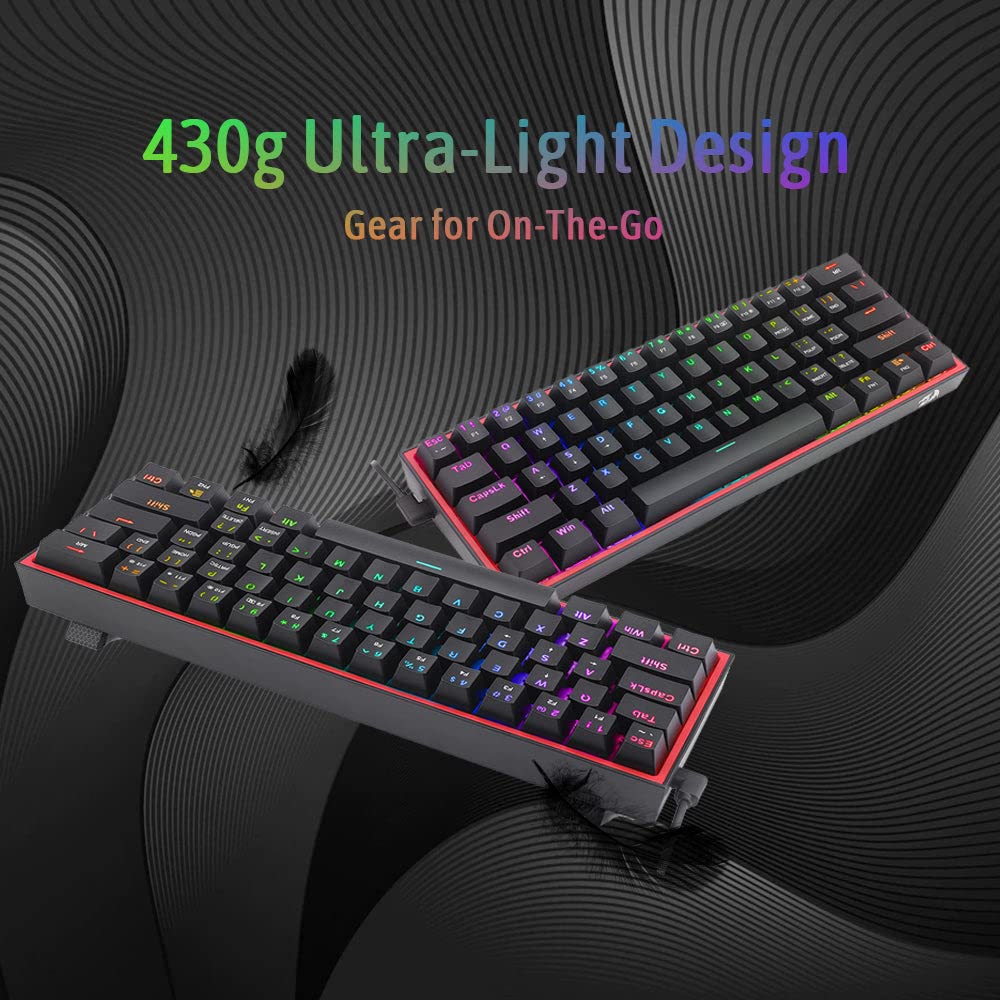 Refurbished) Redragon K617 Fizz 60% Wired RGB Gaming Philippines | Ubuy
