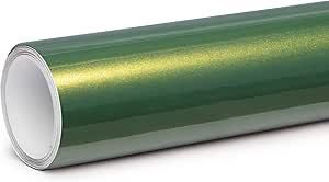 Amazon.com: Tinybot Space Candy Emerald Green Car Wrap with Air Release ...