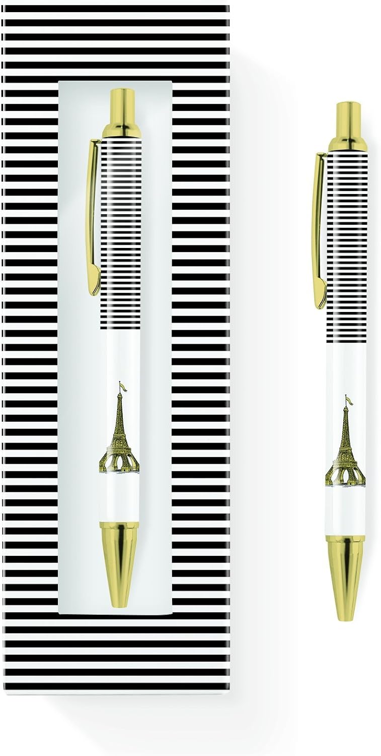 Amazon.com : FRINGE STUDIO Genius Eiffel Retractable Ballpoint Pen ...