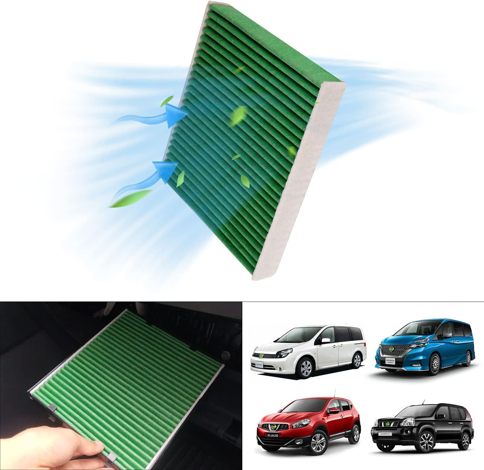 Amazon.co.jp: PIT WORK(ピットワーク) エアコンフィルター 花粉対応 X-TRAIL NT31 T31 TNT31 用 AY684-NS009 : 車＆バイク