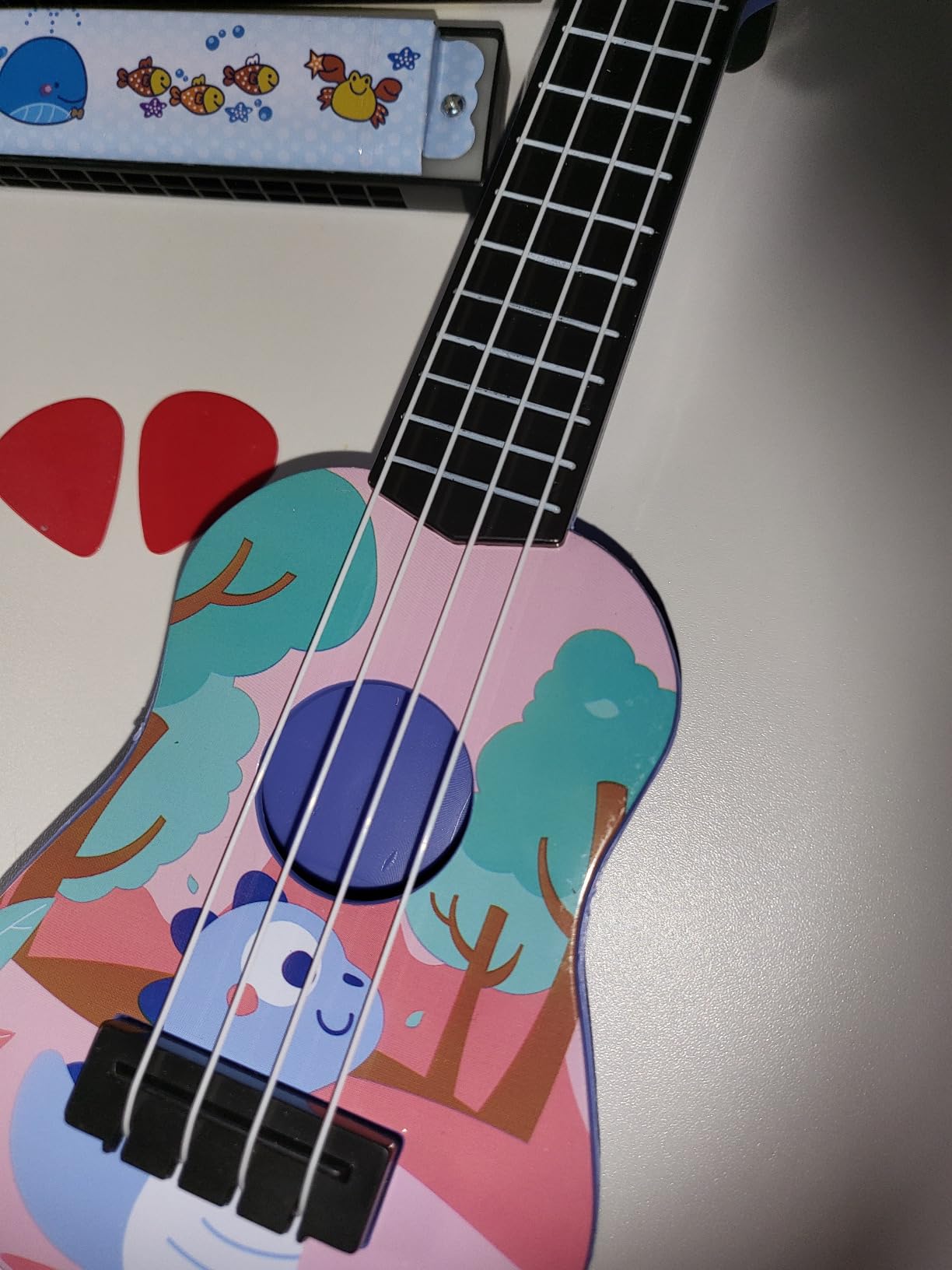 Amazon.com: Kids Guitar 10" Musical Toy Guitar, Classical Mini Toddler ...