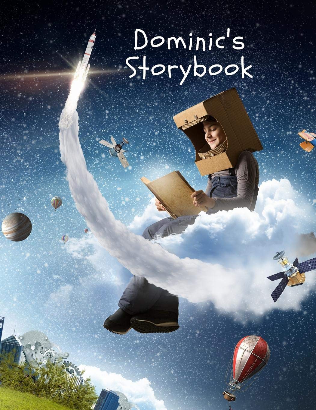 Buy Dominic's Storybook: IMAGINATION Blank Storybook Journal Children's ...