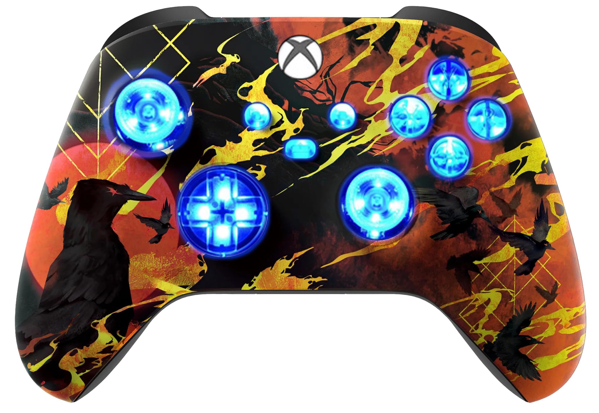 Snapklik.com : Silent Modz Custom Modded Controller 7 LED Colors ...
