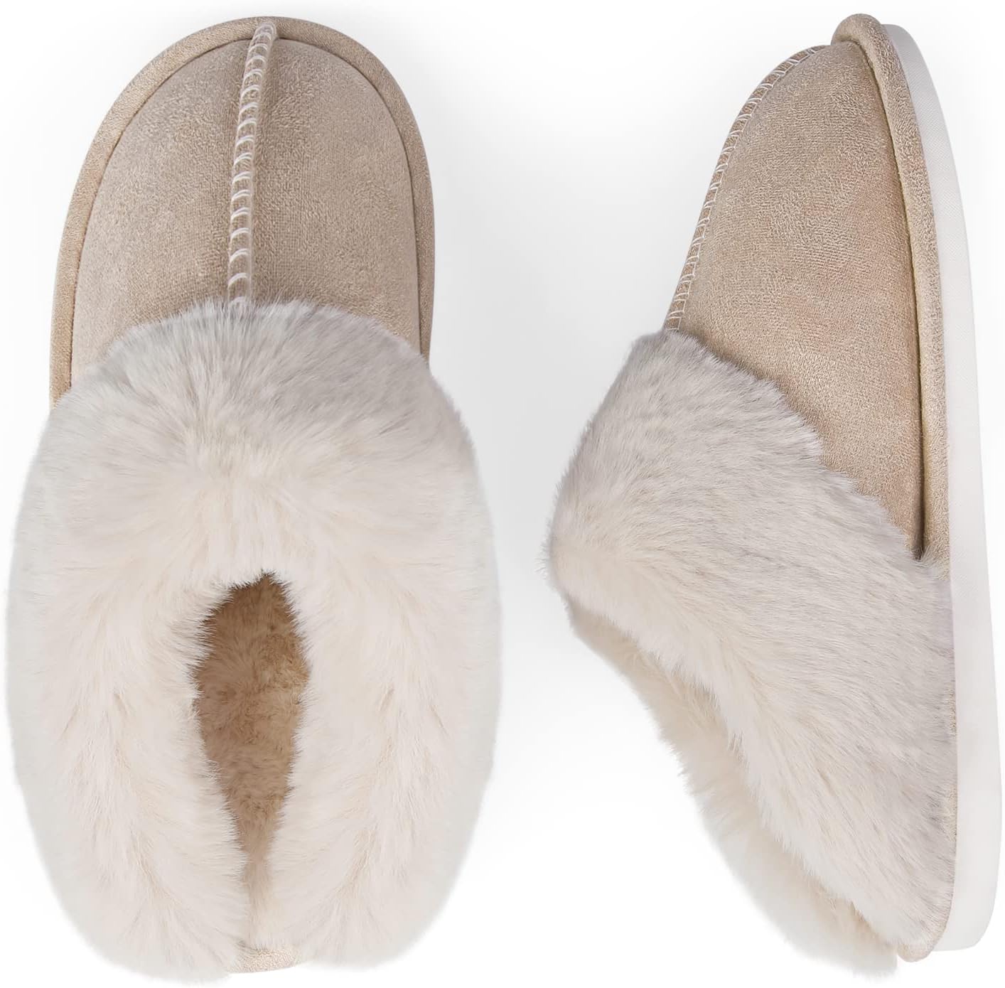 RAINSMORE Pantuflas Mujer Antideslizante Pantuflas para Mujer Comodas ...