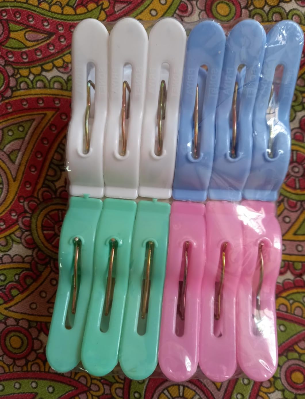 Prokart Cloth Clips for Drying Clothes Plastic Clips Big Size Plastic ...