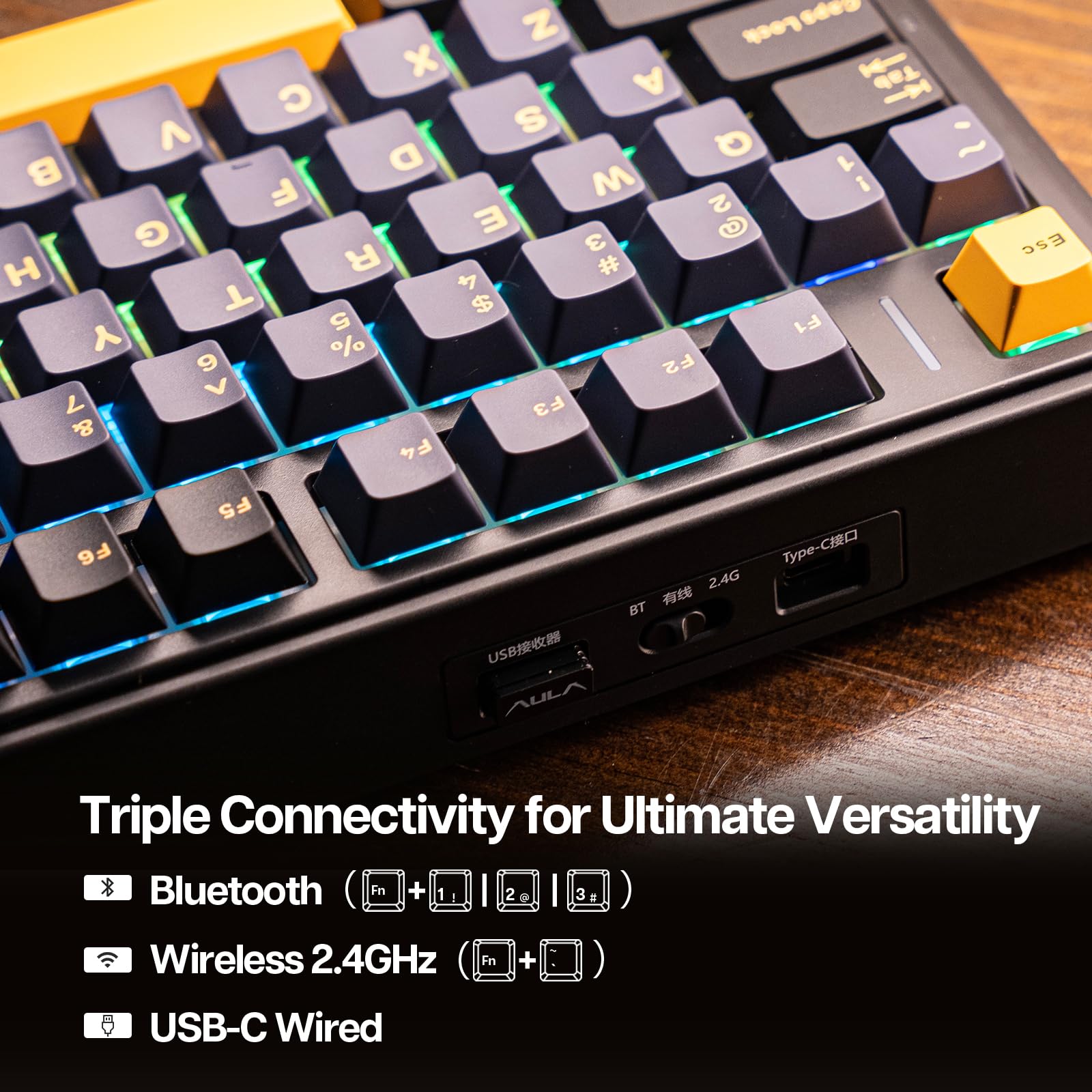 Snapklik.com : EPOMAKER X Aula F75 Gasket Mechanical Keyboard, 75% ...