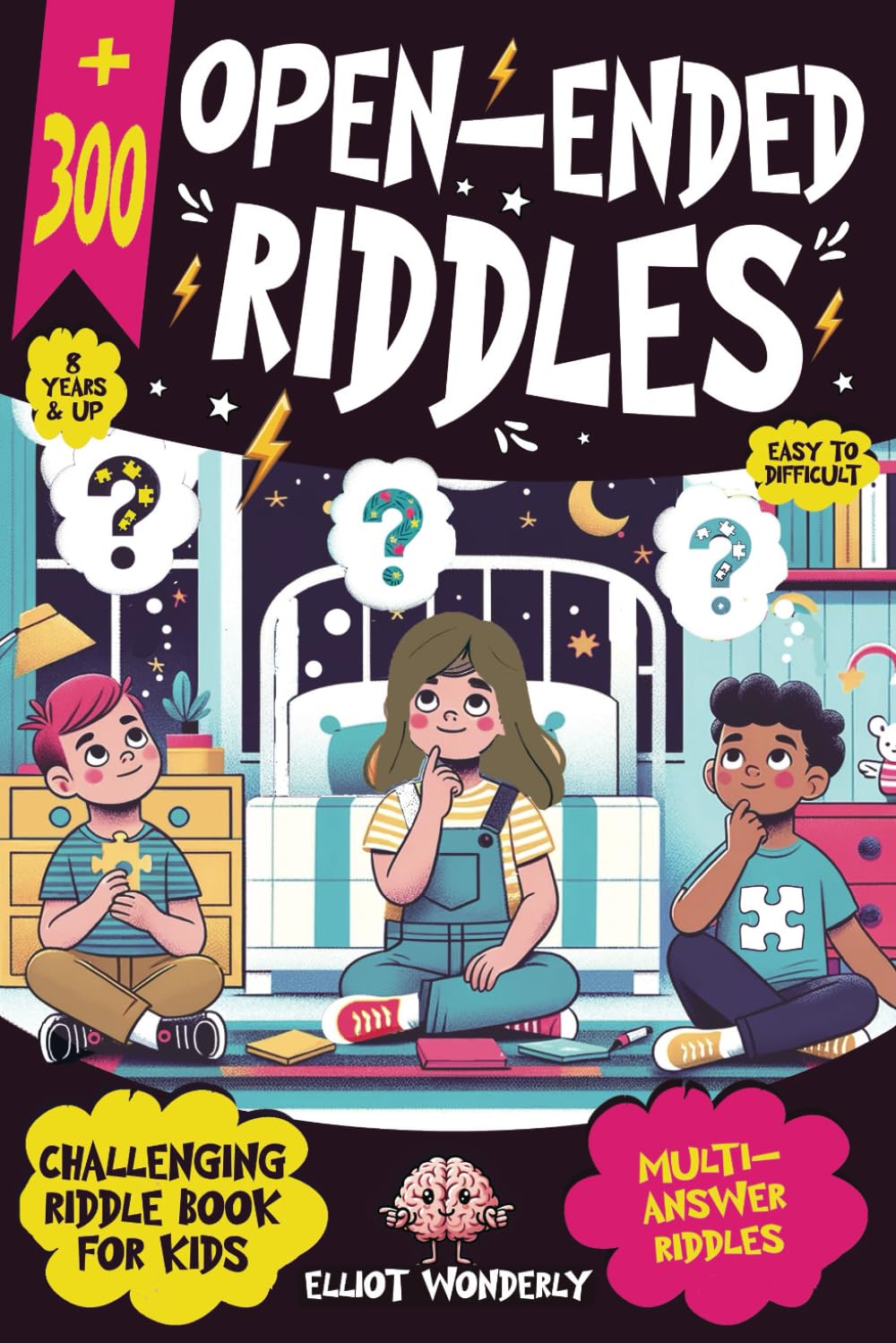 Challenging Riddle Book For Kids, Open-Ended Riddles: Challenge, Think ...