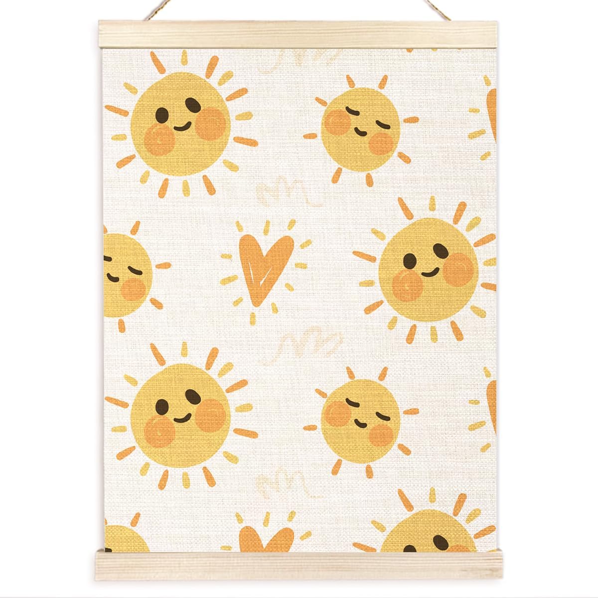 Amazon.com: Ecezatik Sunshine Nursery Decor, Cute Sun Sunshine Poster ...