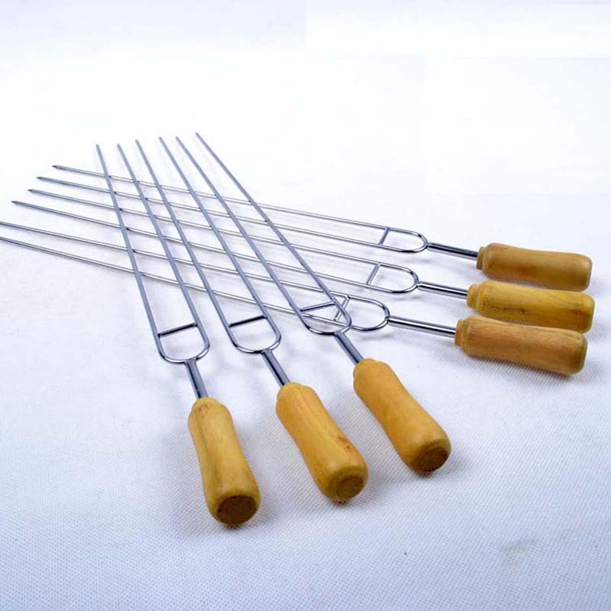 Amazon.com : Univegrow 6pc Roasting Sticks Marshmallow Roasting Sticks ...