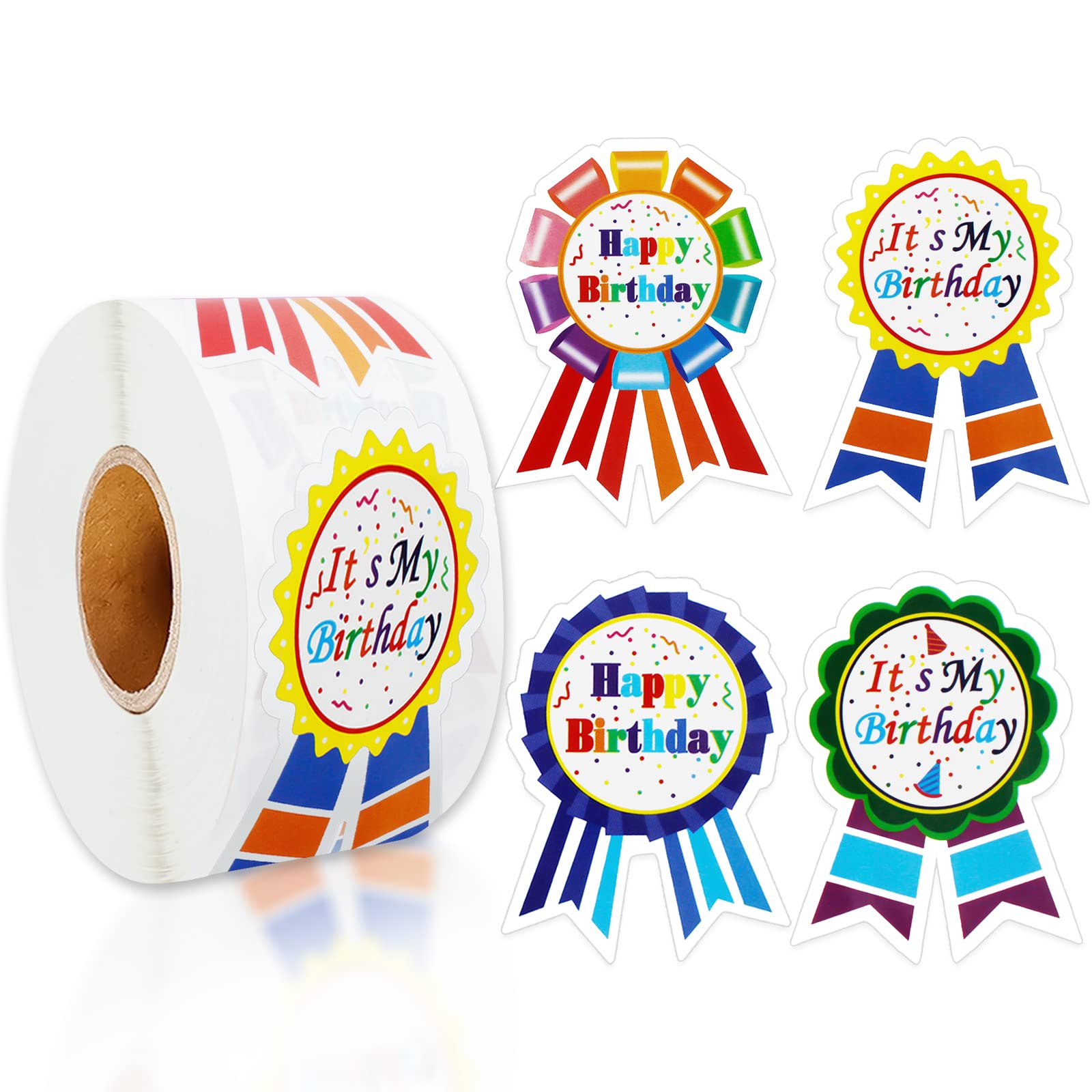 Aphrordity 300 Pieces Happy Birthday Stickers for Kids,It's My Birthday ...