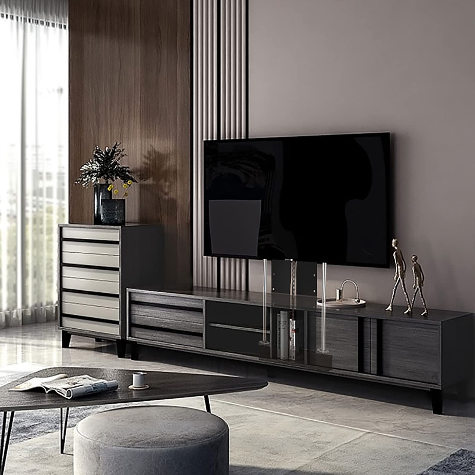 Buy Tv Motorized Lift, Height Adjustable Motorized Tv With Dual Motor ...