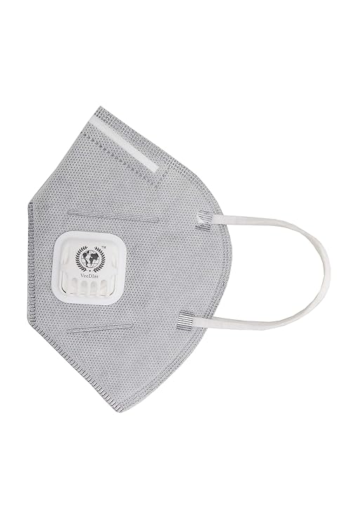 VeeDInt Disposable Dust & Anti Pollution Mask with Activated Carbon ...