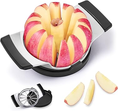 Amazon.com: KITEXPERT Apple Slicer with 12 Blades, Heavy Duty Apple ...