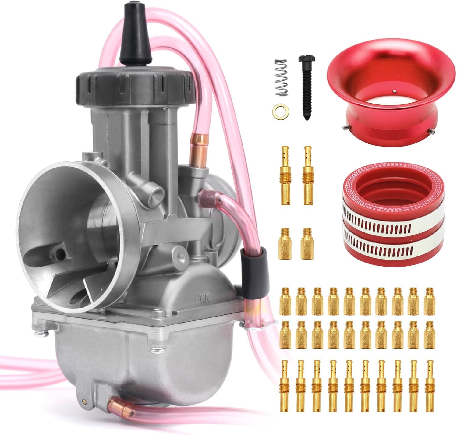 Amazon.com: PWK 42mm Carburetor Motorcycle Carb Kit Jet with Air Filter ...