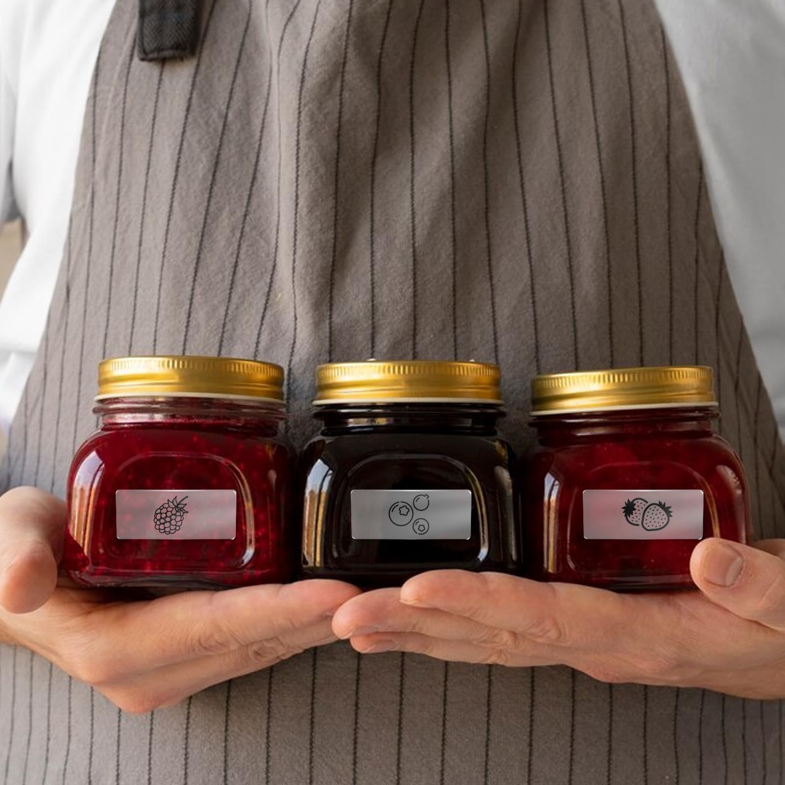 Snapklik.com : Clear Thermal Labels Vinyl 1 2 Inch Self-Adhesive ...