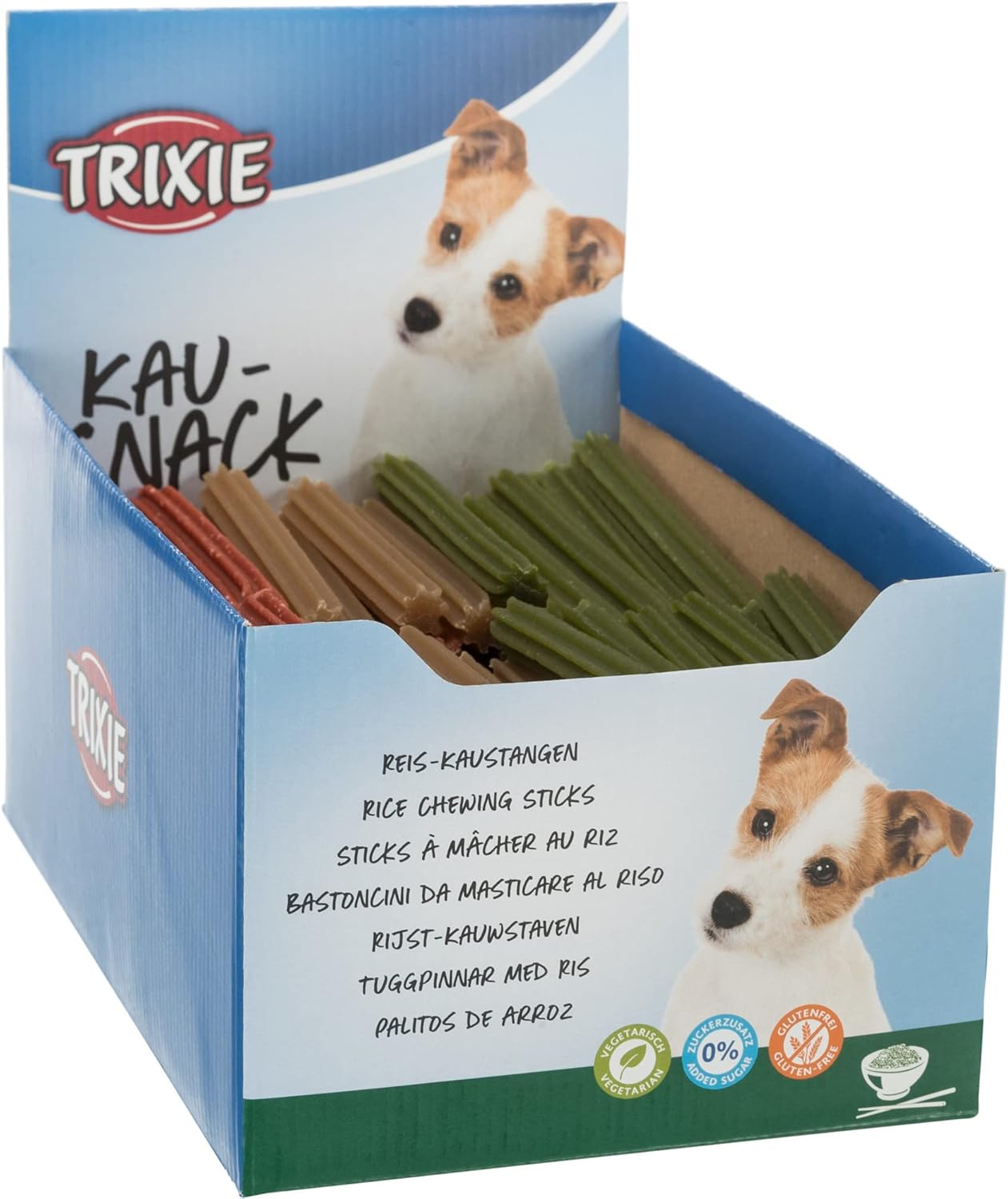 Trixie 150 rice chewing sticks : Amazon.co.uk: Pet Supplies