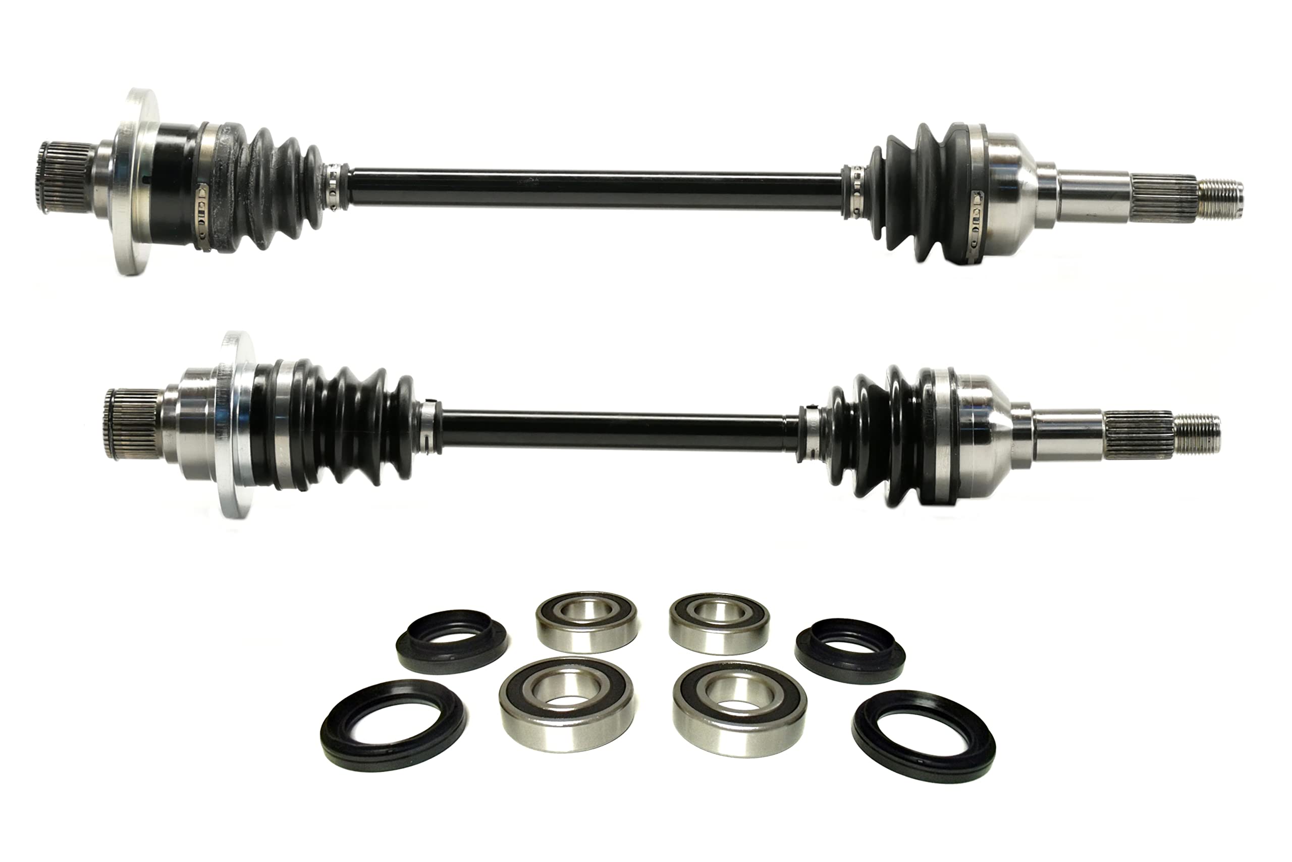 Amazon.com: Rear CV Axle Pair with Wheel Bearings for Yamaha Rhino 700 ...