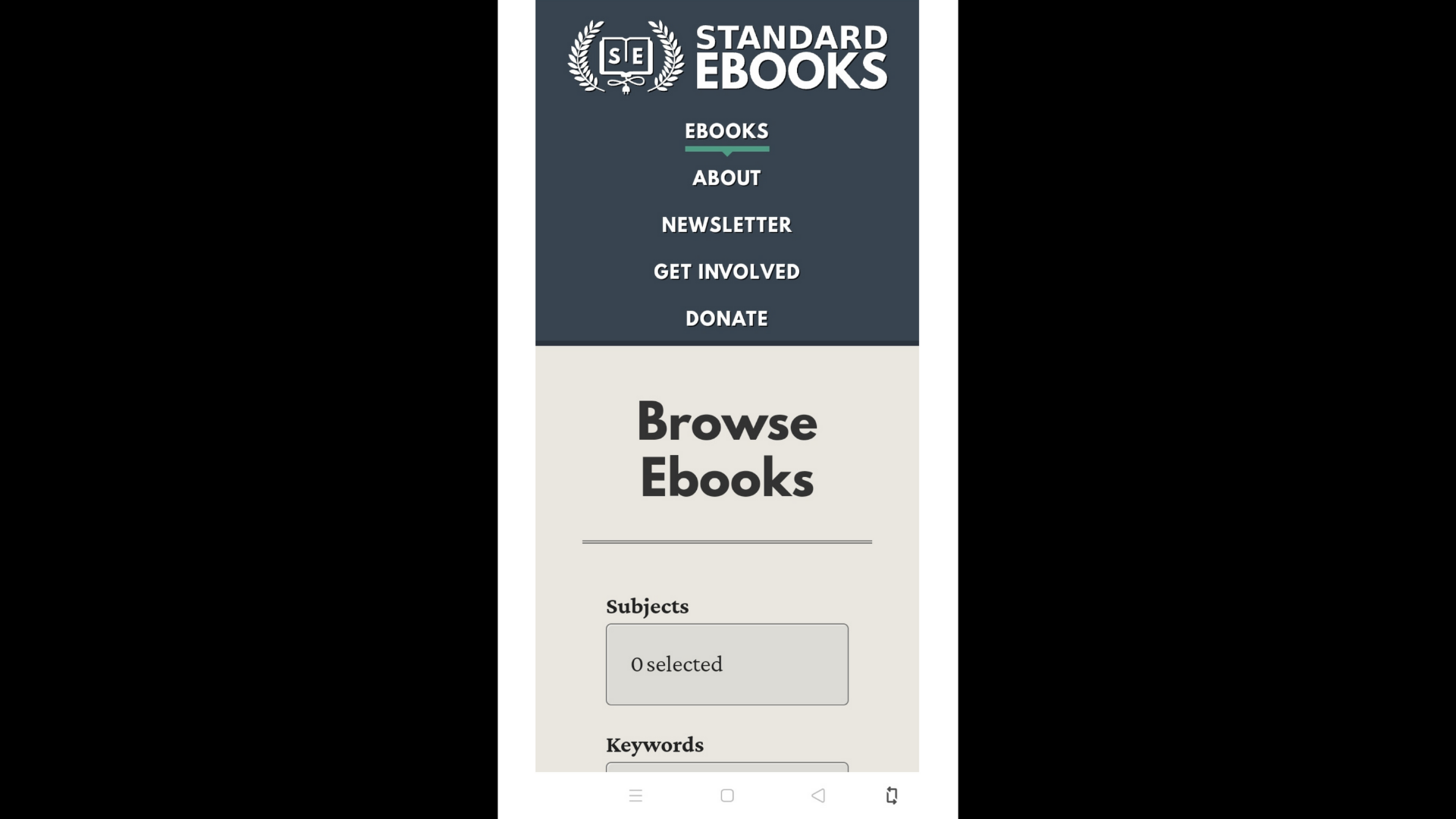 Standard Ebooks app - App on Amazon Appstore