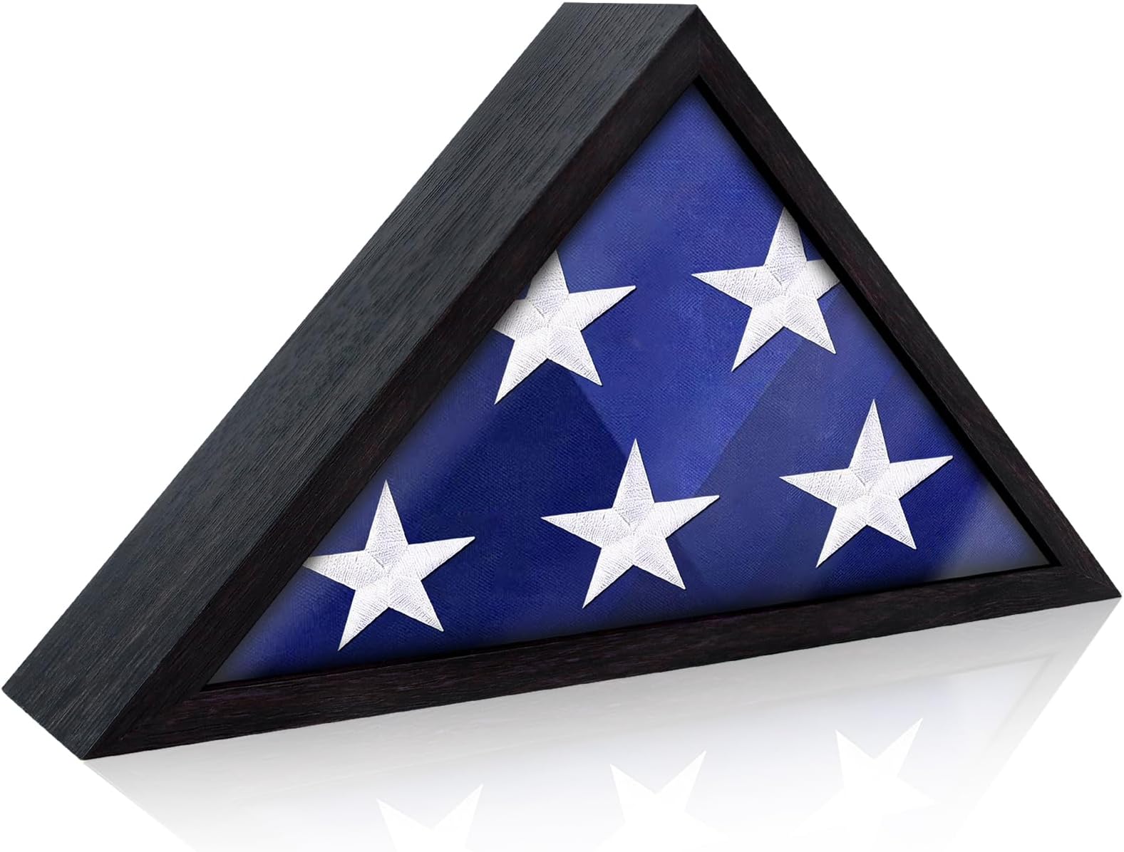 Amazon.com - Large Burial Flag Display Case with LED Light, Veteran ...