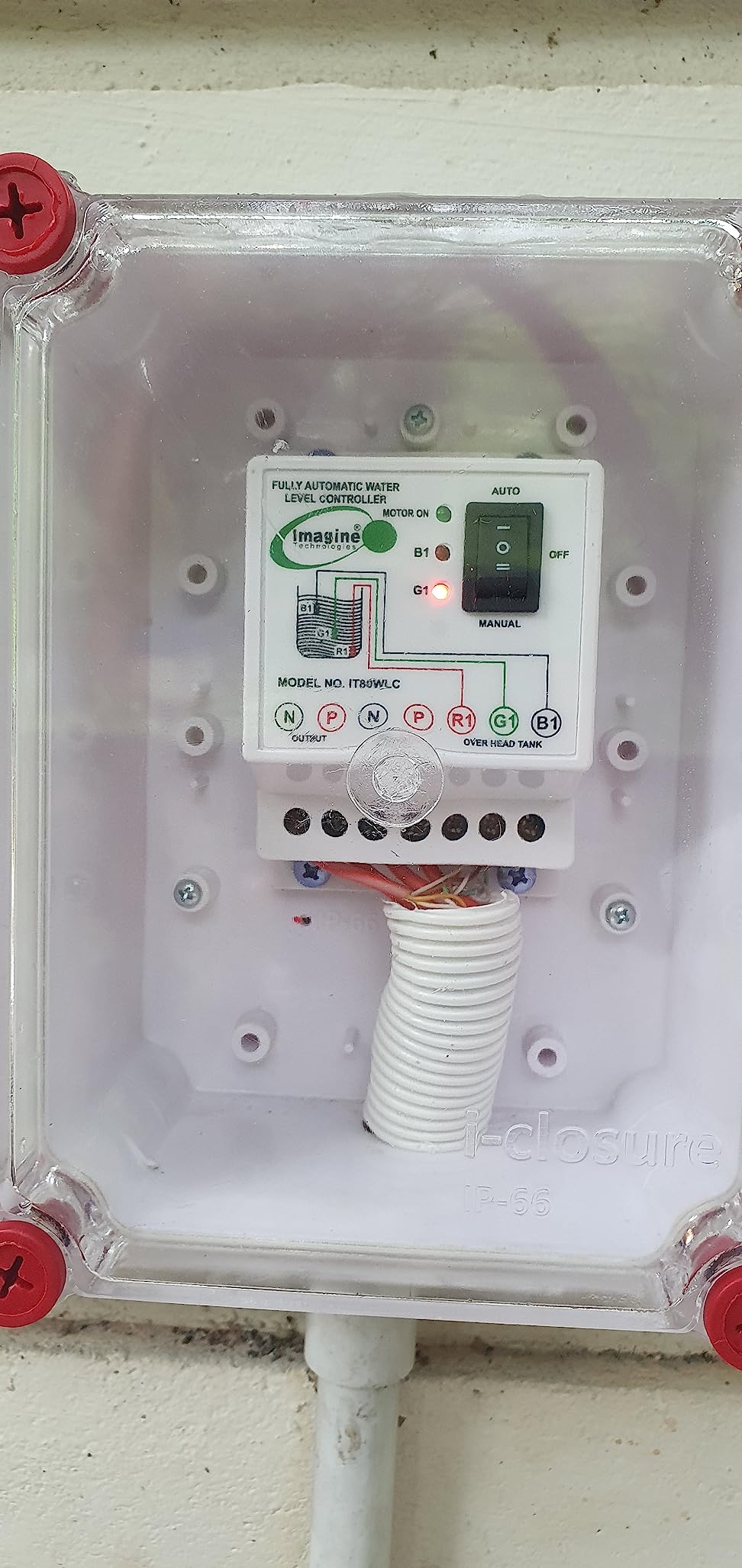Imagine Technologies Fully Automatic Water Level Controller with 3 ...