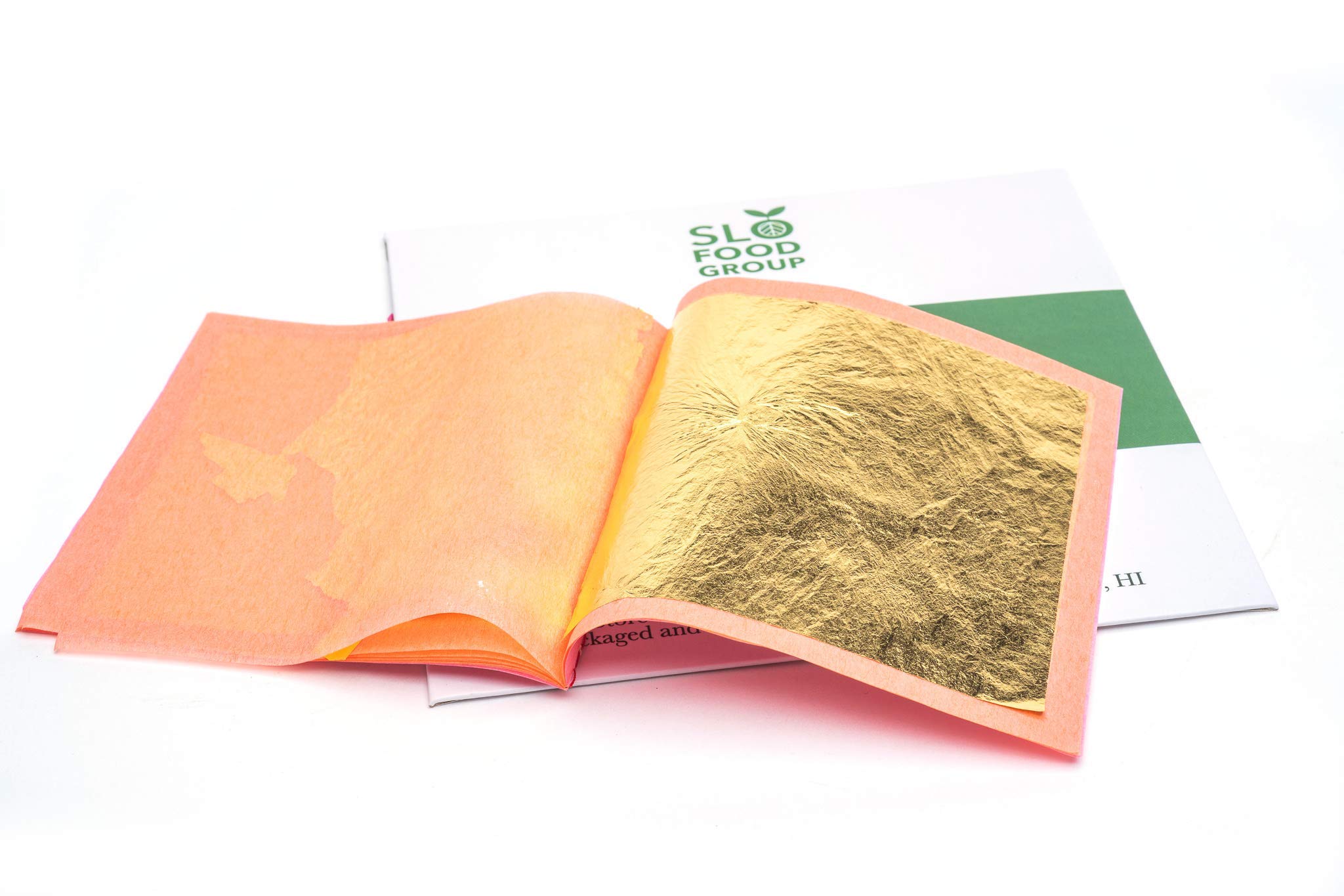 Slofoodgroup 24 Karat Edible Gold Leaf Loose Sheets 25 Sheets Gold slofoodgroup-24-karat-edible-gold-leaf-loose-sheets-25-sheets-gold